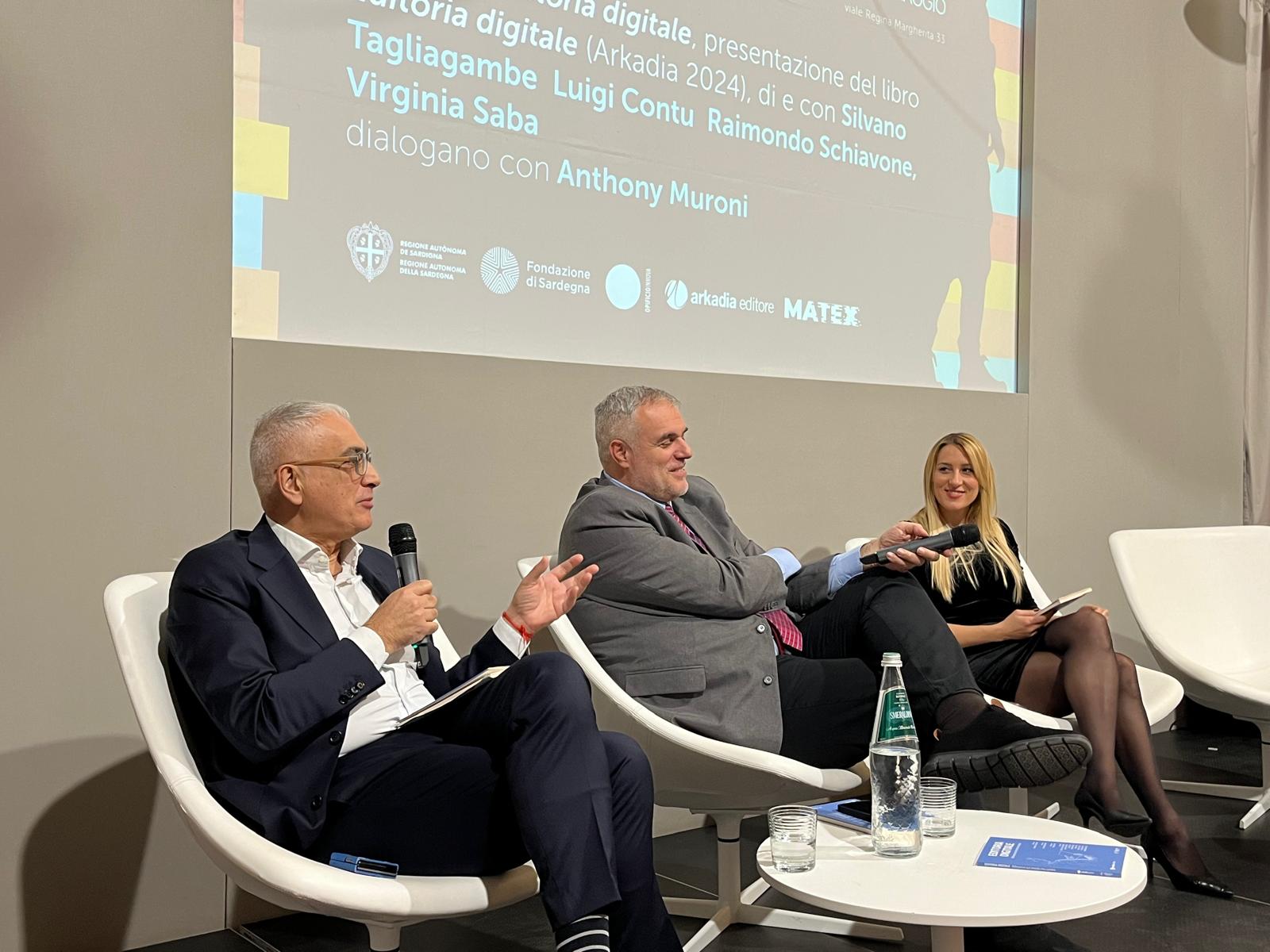 L'era dell'editoria digitale con Luigi Contu, Virginia Saba e Raimondo ...